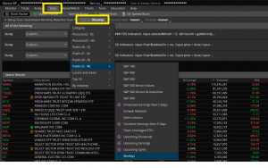 Build A Monthly Watchlist In Seconds - Free ThinkOrSwim Scan